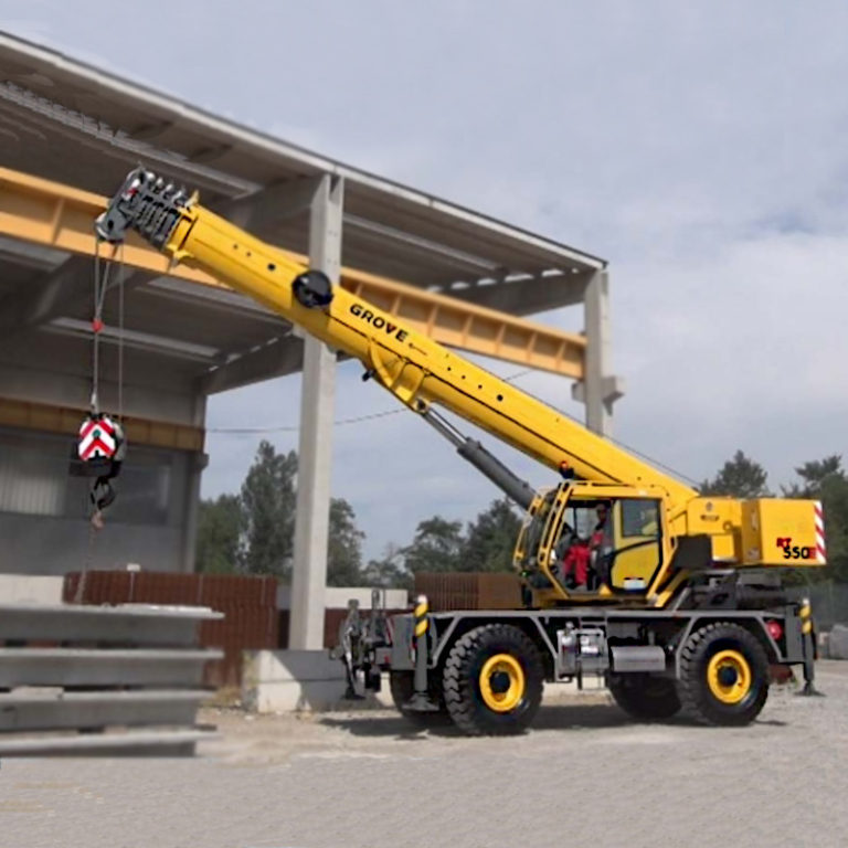 Grove Rough Terrain Crane - RT550E - Aayag